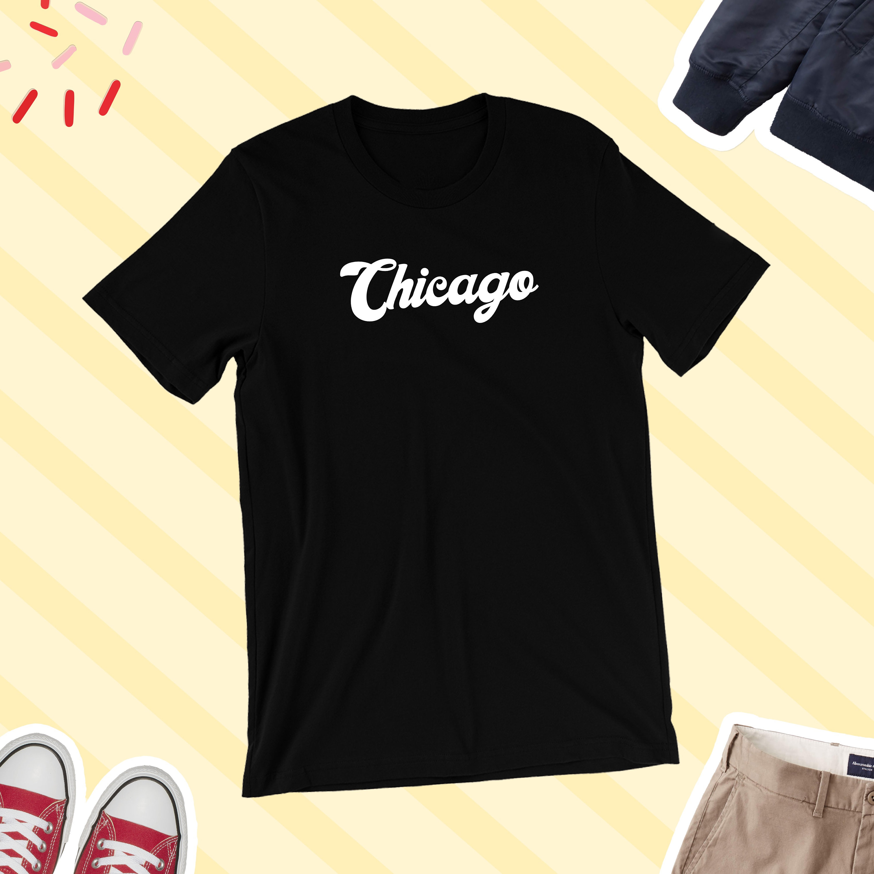Chicago Shirt Chicago Girl Shirt Chi shirt Chi-town Gift | Etsy