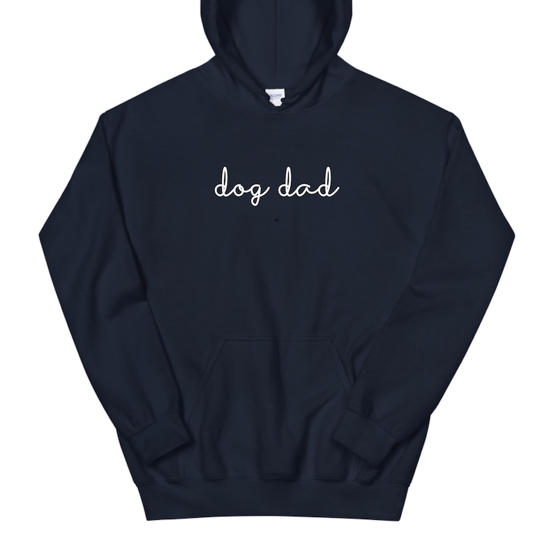 Dog Dad Script Heavy Blend Hooded Sweatshirt Hoodie / Dog Dad - Etsy
