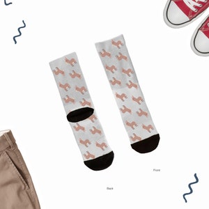Donkey Icon Socks, Donkey Socks, Donkey Gift, Donkey Animal Lover Socks ...