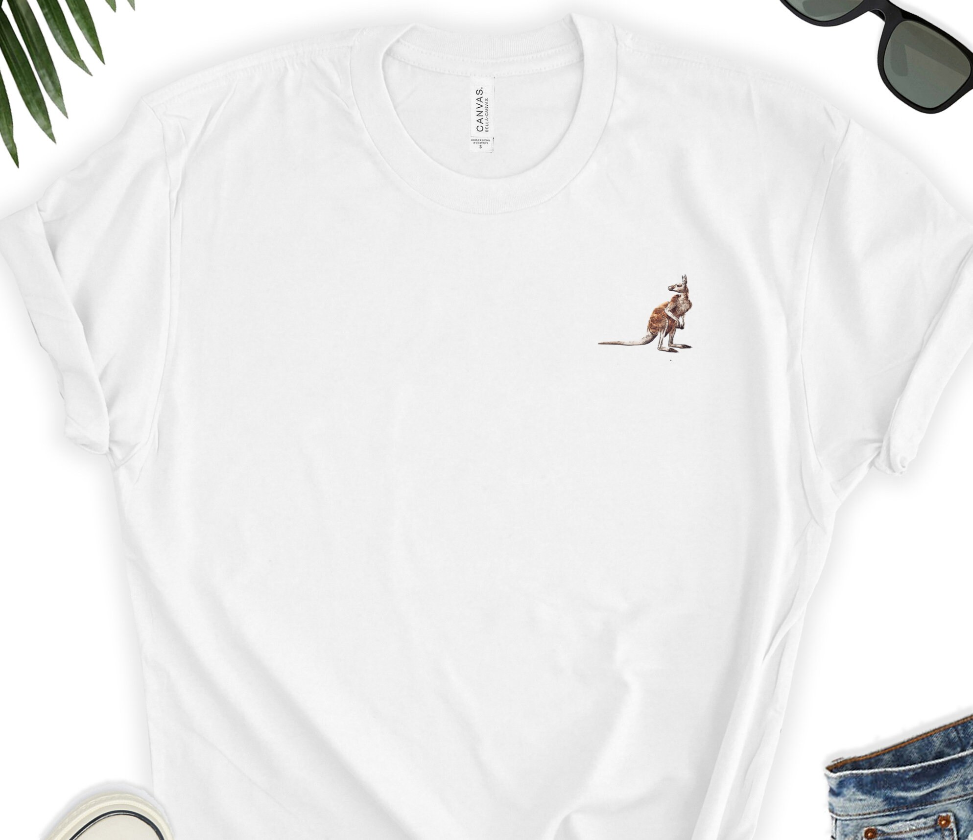 Kangaroo Shirt // Kangaroo Lover T-Shirt // Kangaroo Lover Tee | Etsy