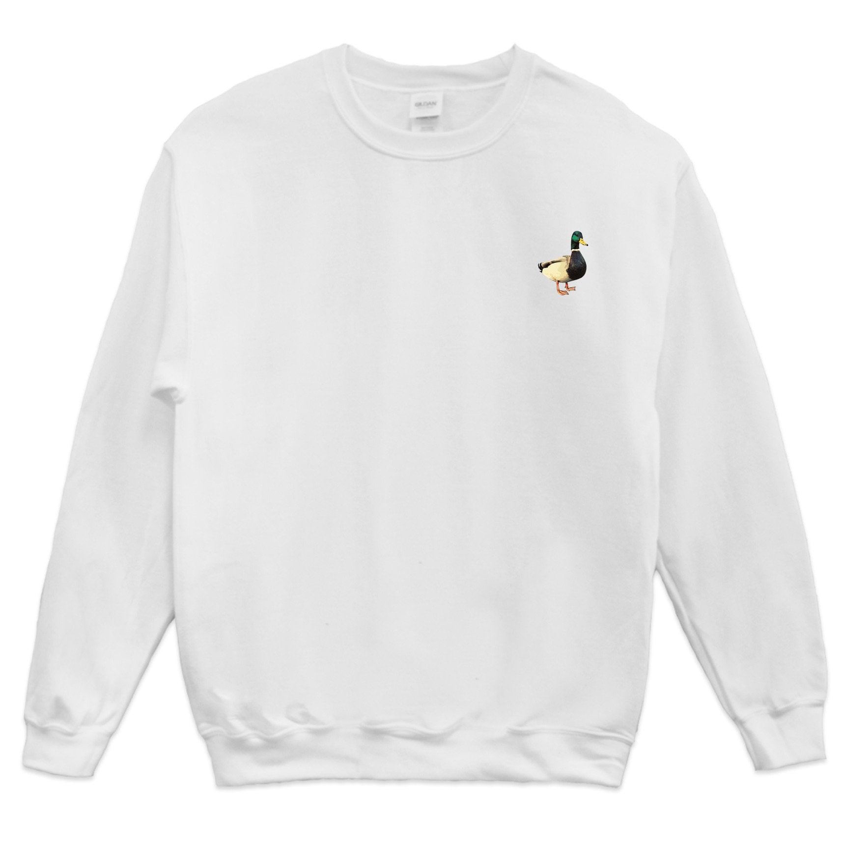 Duck Sweatshirt Duck Sweater Cute Donkey Sweater Duck Lover | Etsy