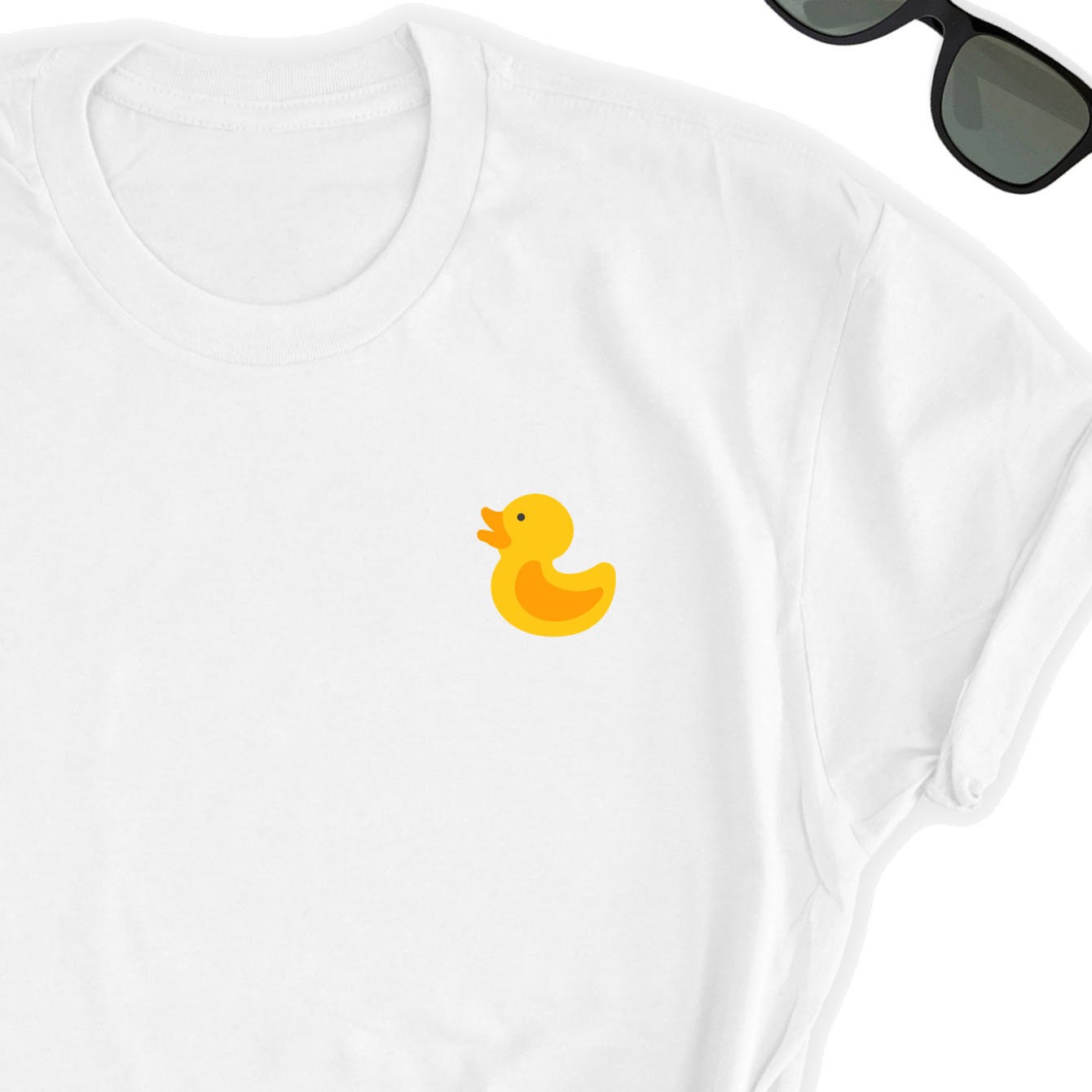 Duck Shirt Cute Duck T shirt Yellow Duck Tee Duck Top Duck Tee Unisex Duck Tee Etsy