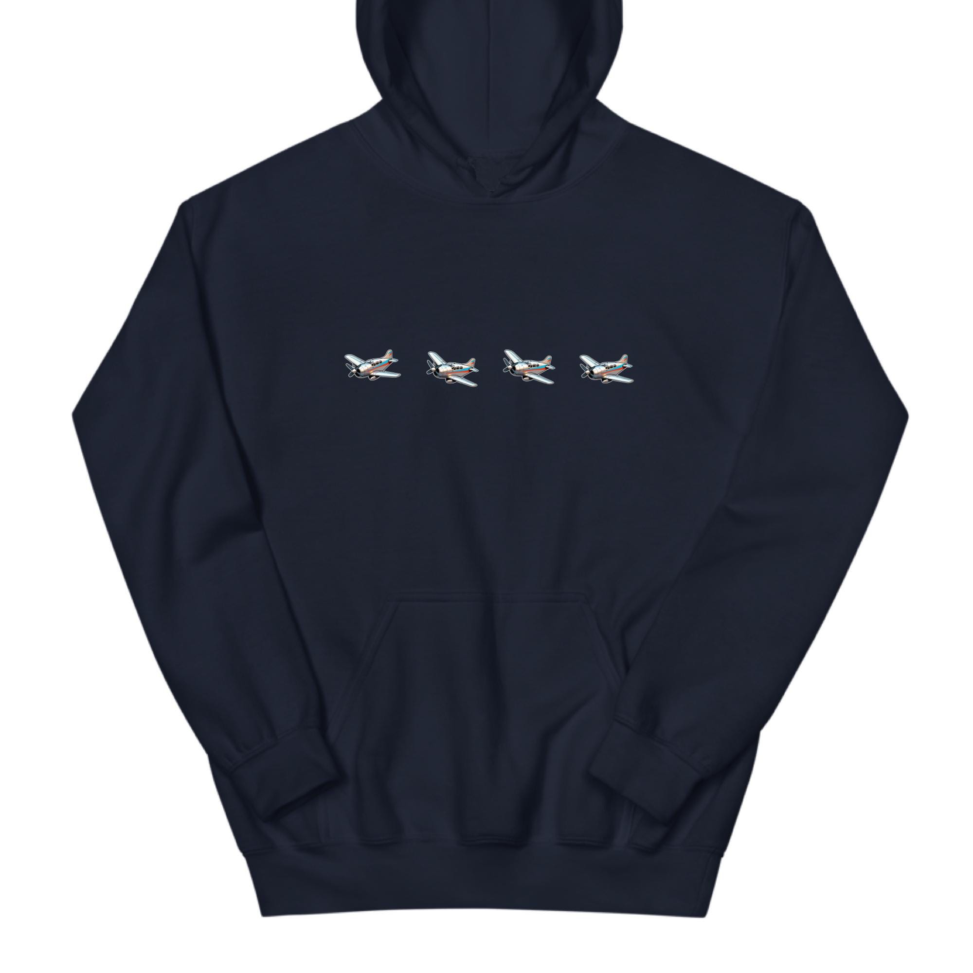 Plane Hoodie, Cute Plane Hoodie, Pilot Plane Icon Hooded Sweater, Plane ...