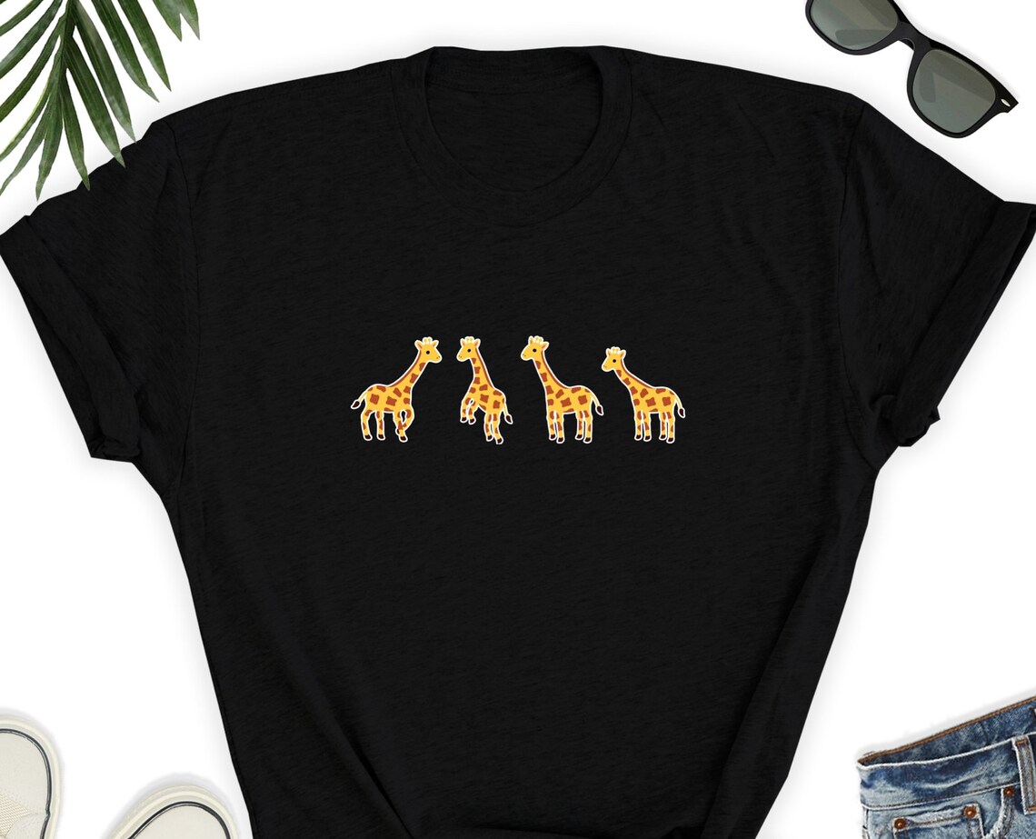 Giraffe Shirt, Giraffe Cute Shirt, Giraffe Cute T-shirt, Giraffe Shirt ...