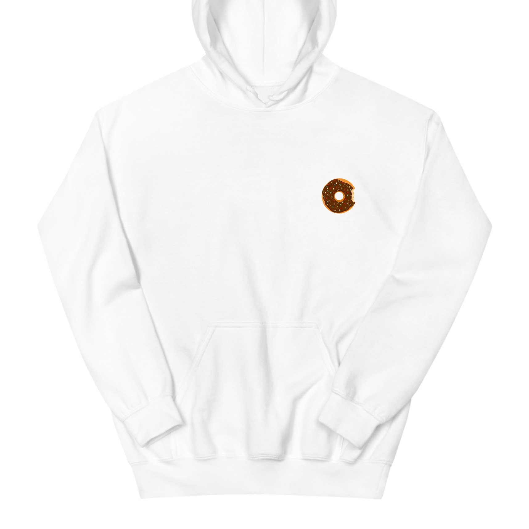 Donut Hoodie, Donut Lover Hoodie, Cute Donut Sweater, Donut Lover Gift ...