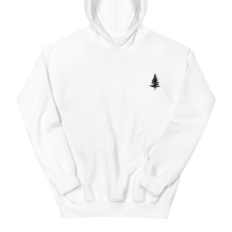 Pine Trees Hoodie Pines Hoodie Cute Pine Trees Sweater | Etsy