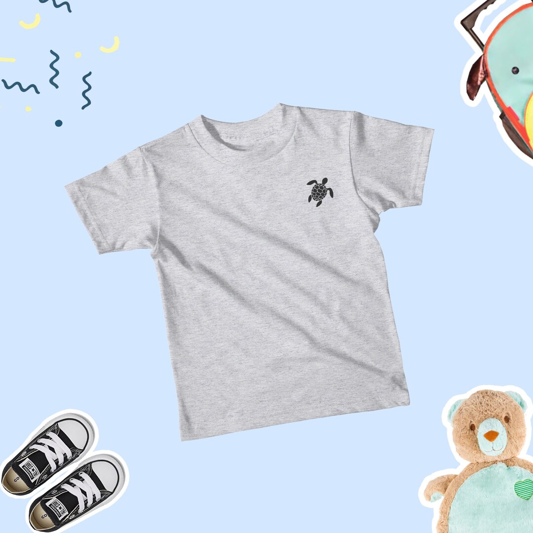 Sea Turtle Cute Kid Shirt, Turtle Lover Child Tee, Cute Sea Turtle ...