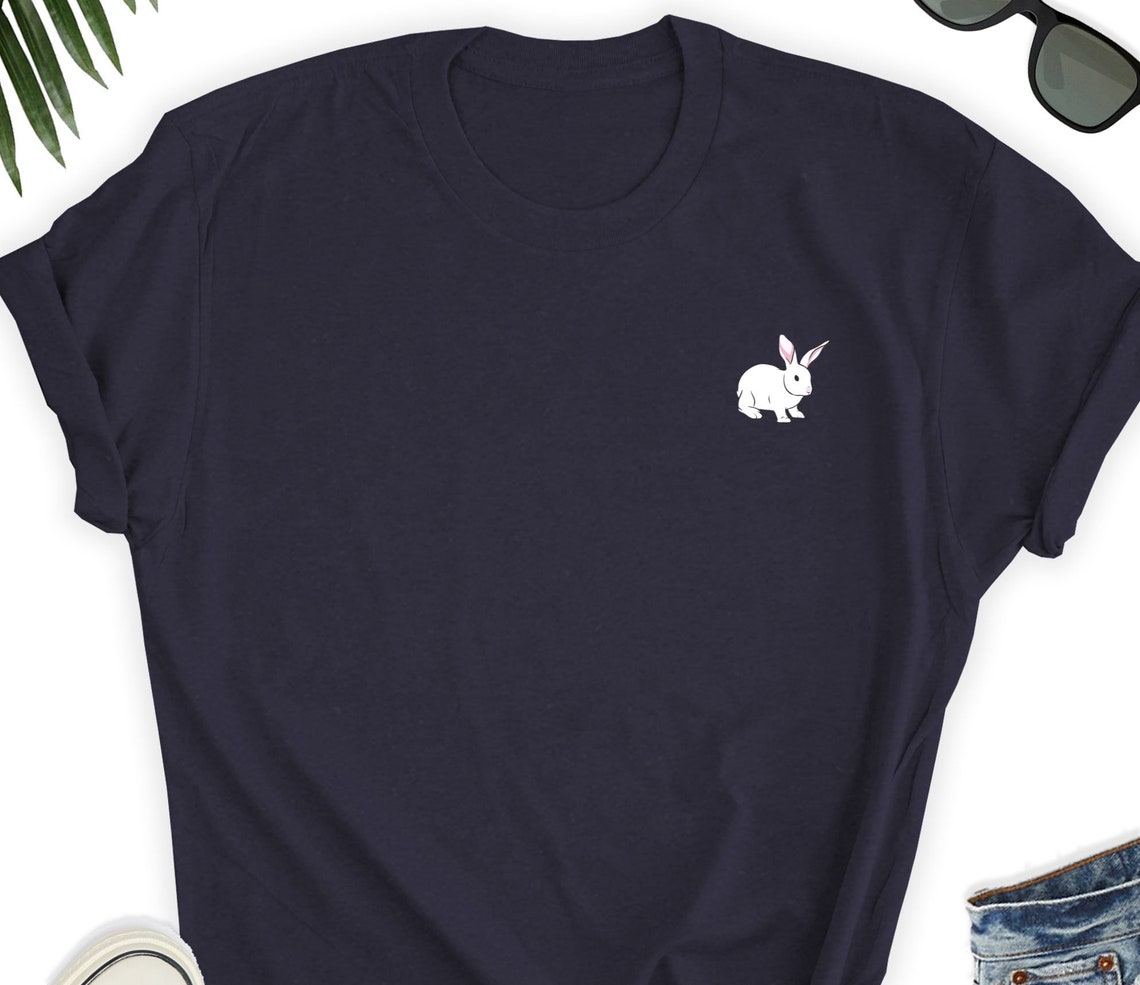 Rabbit Shirt // Bunny Shirt // Cute Bunny Tee // Bunny Top // | Etsy