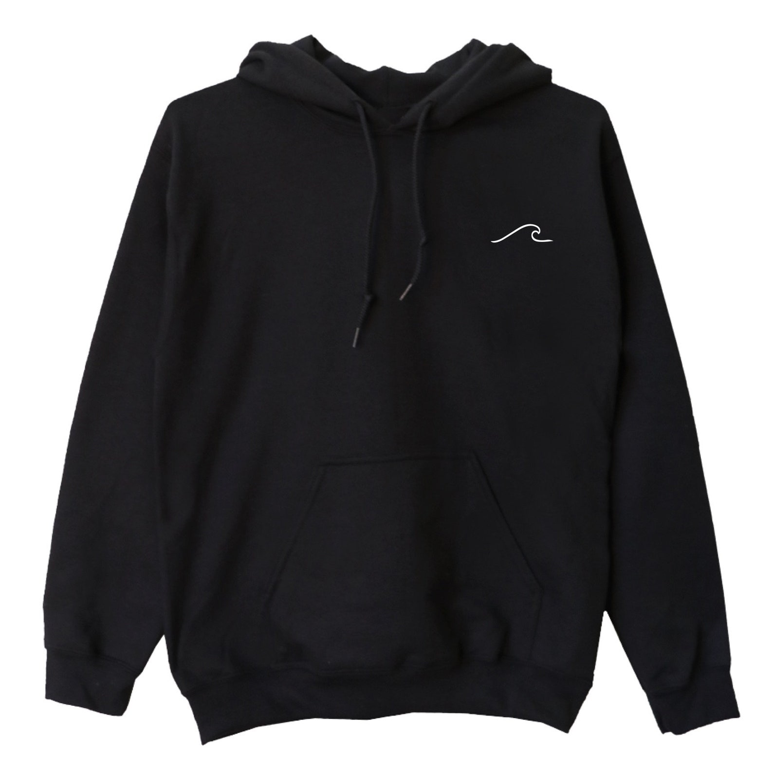 Wave Hoodie, Wave Icon Hoodie, Cute Wave Icon Sweater, Wave Lover Gift ...