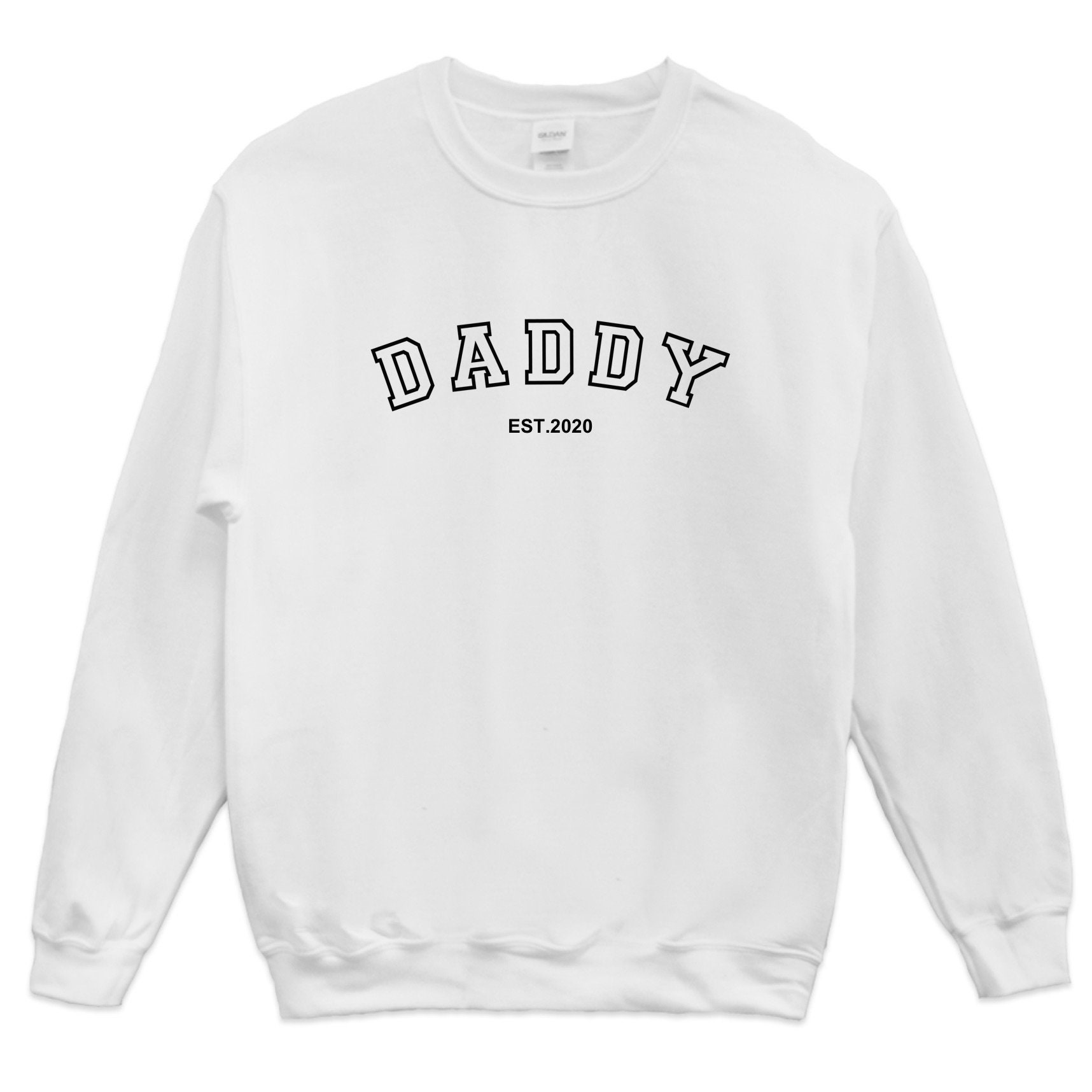 Custom Daddy Sweatshirt / Daddy Fathers Day gift / Dad | Etsy
