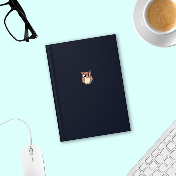 Owl Notebook - Etsy
