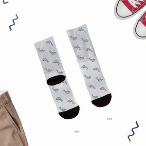 Dolphin Socks, Cute Dolphin Socks, Dolphin Socks, Dolphin Ocean Lover Socks, Cute Dolphin Socks ...