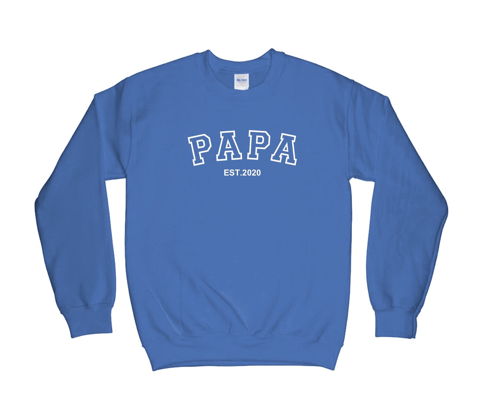 Custom Papa Sweatshirt / Dad Fathers Day Gift / Dad - Etsy