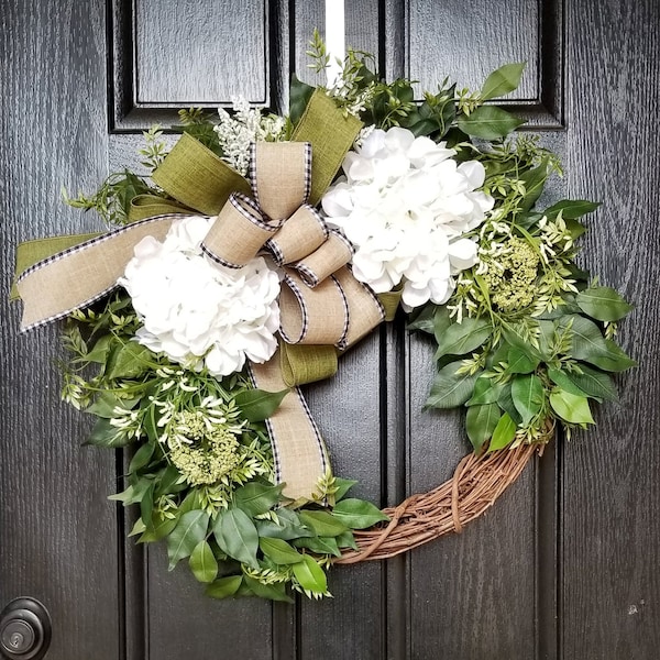 Farmhouse Spring Wreath - Etsy
