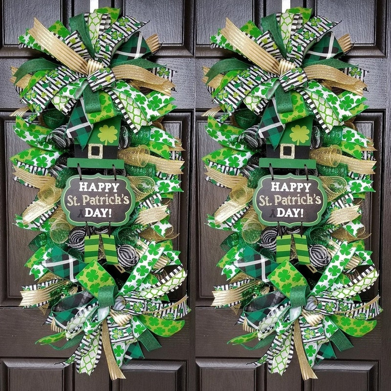 St Patrick Day Door Decor - Etsy