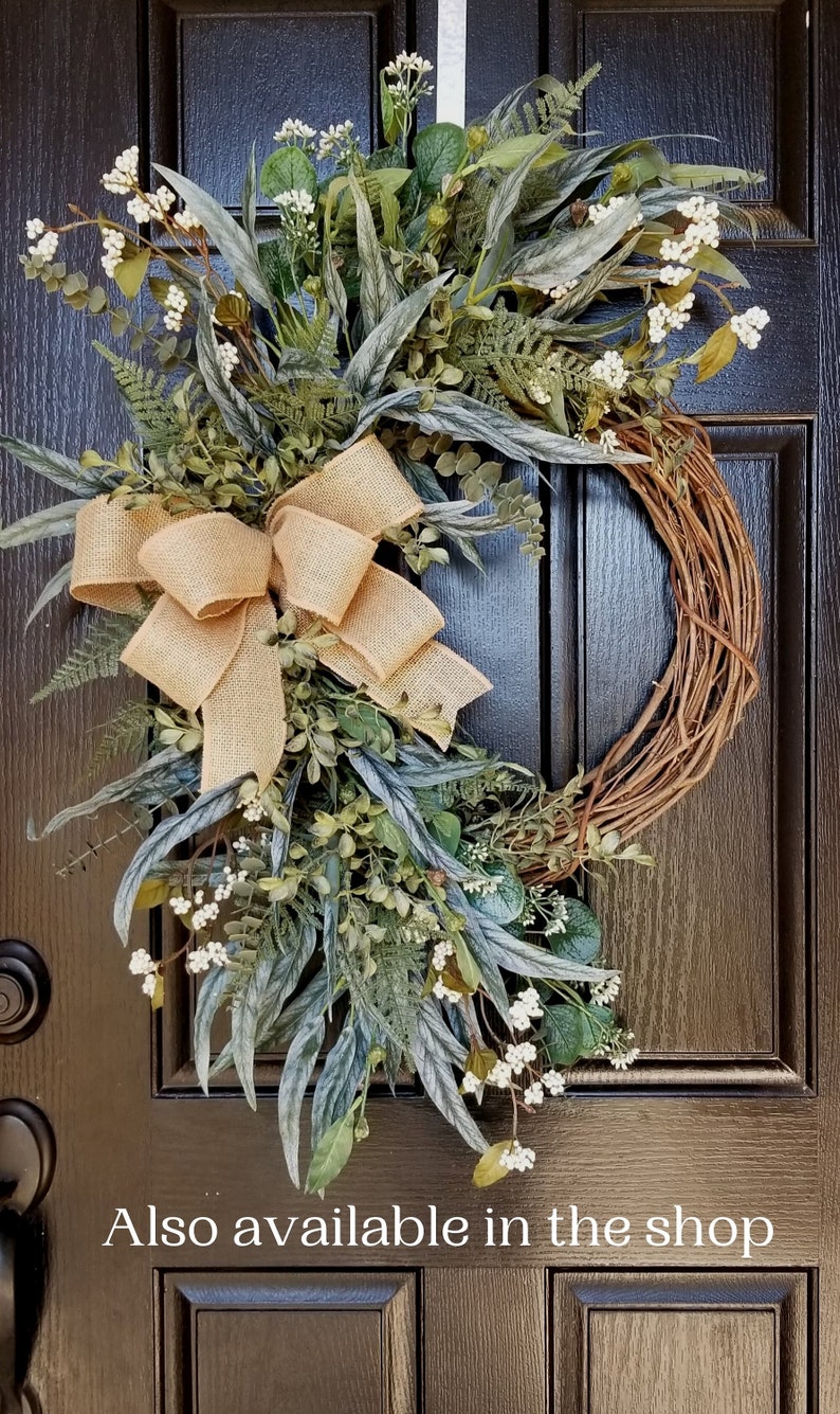 Wreaths for Front Door Year Round Wreath Summer Wreath - Etsy