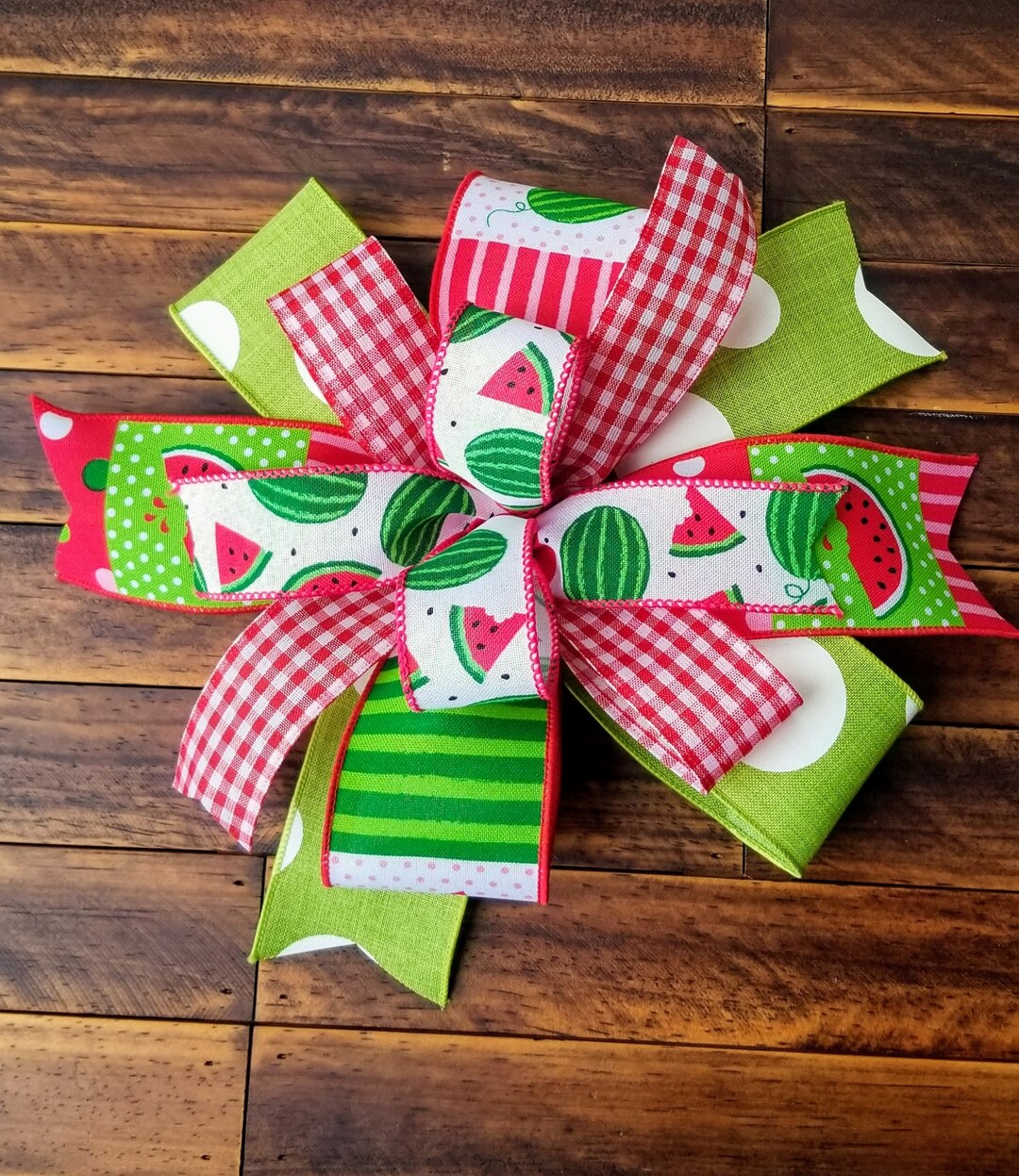 Summer Bow, Watermelon Bow, Summer Wreath Bow, Summer Lantern Bow ...