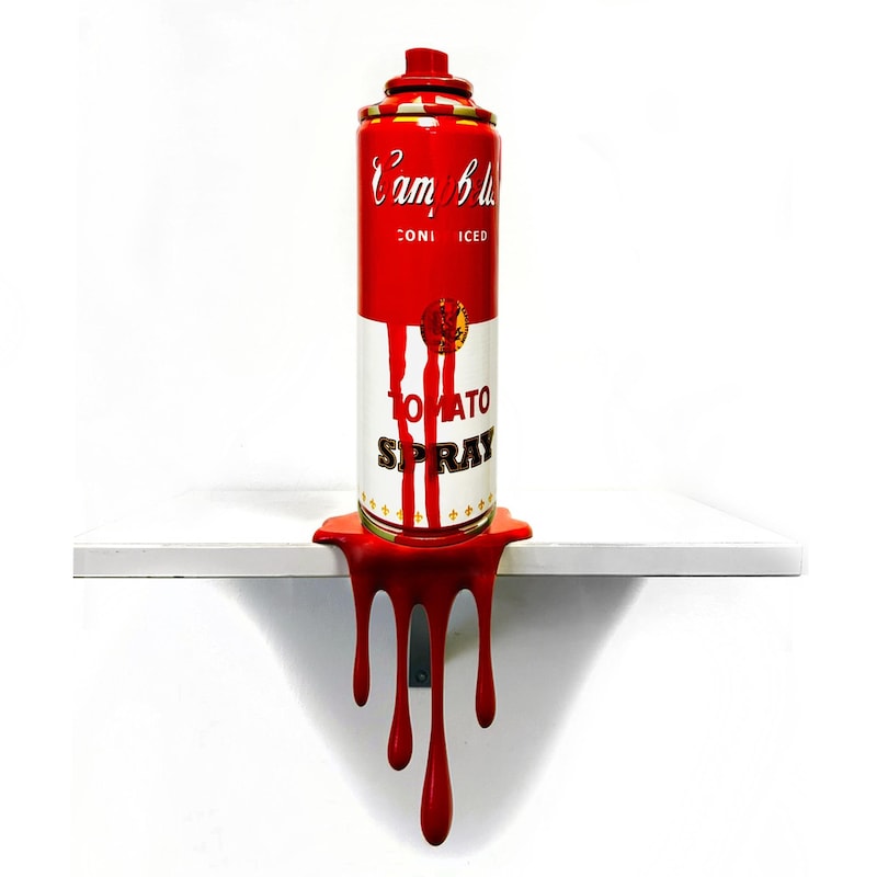 Sculpture Spraycan Decor - Etsy