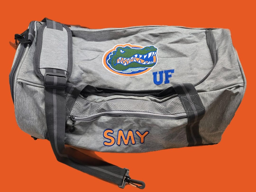 UNIVERSITY Duffle Bag Embroidered With School & Personalization - Etsy