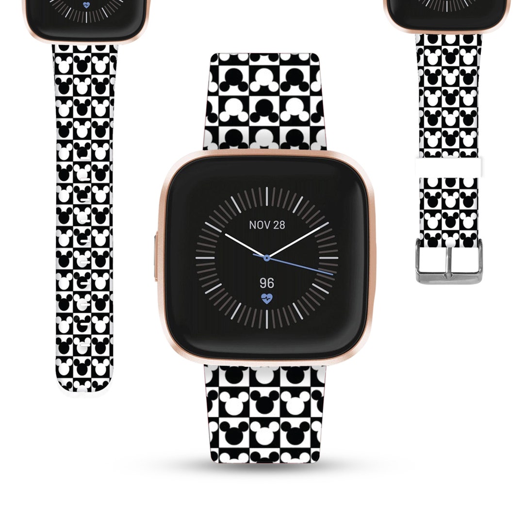 Theme Park Fitbit Versa 2 3 4 Lite Band Disney Inspired Print, Silicone ...