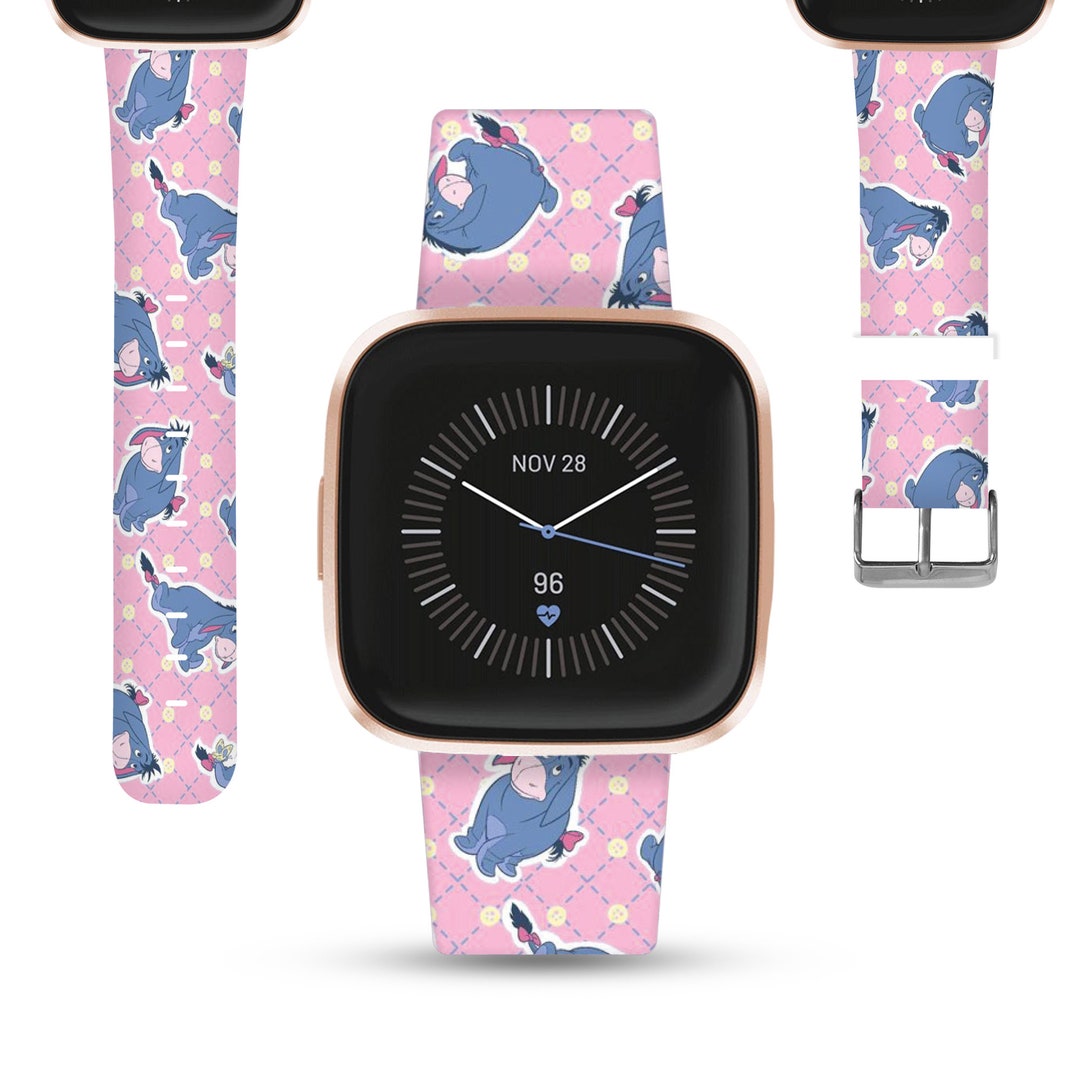 Winnie the Pooh Eeyore Fitbit Versa 2 3 4 Lite / Sense 1 2 Band Disney ...