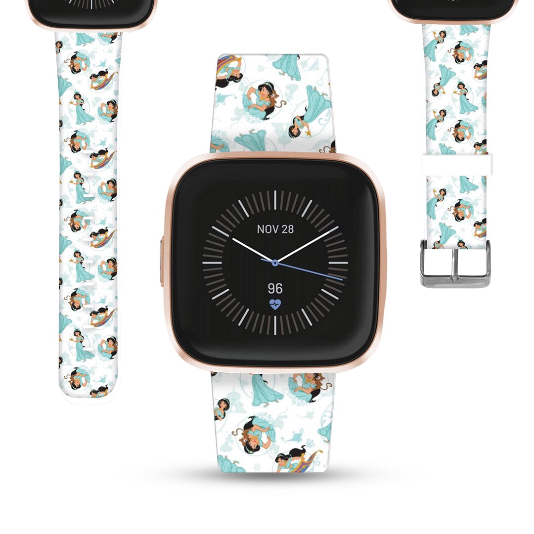 Princess Jasmine Aladdin Fitbit Versa 2 3 4 Lite Sense 2 Band Disney ...