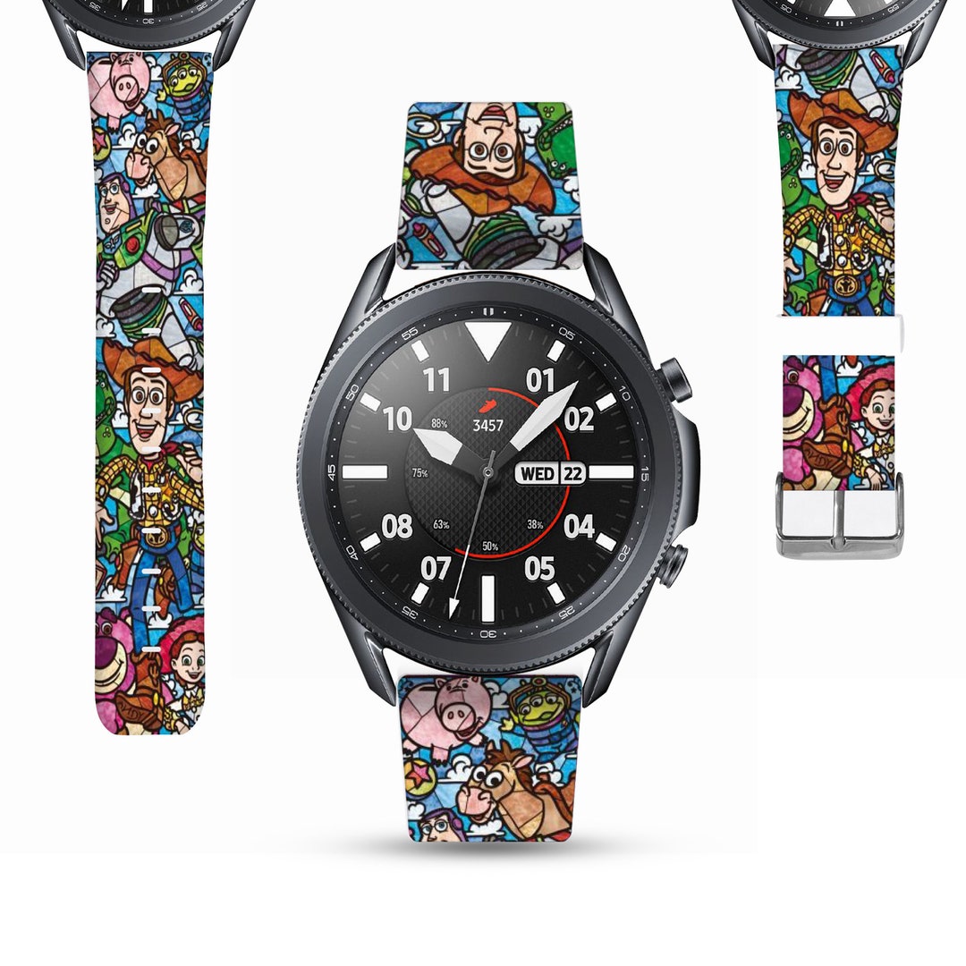 Toy Story Pixar Galaxy Watch 3 4 5 6 Pro Band Active 2 42mm 46mm Disney ...