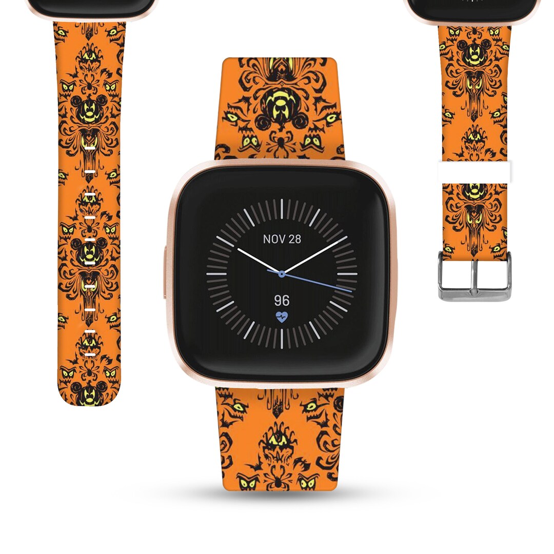 Theme Park Fitbit Versa 2 3 4 Sense 1 2 Band Disney Haunted Mansion ...