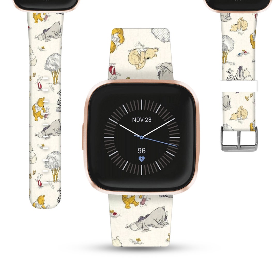 Winnie the Pooh and Friends Fitbit Versa 2 3 4 / Sense 1 2 Band Disney ...