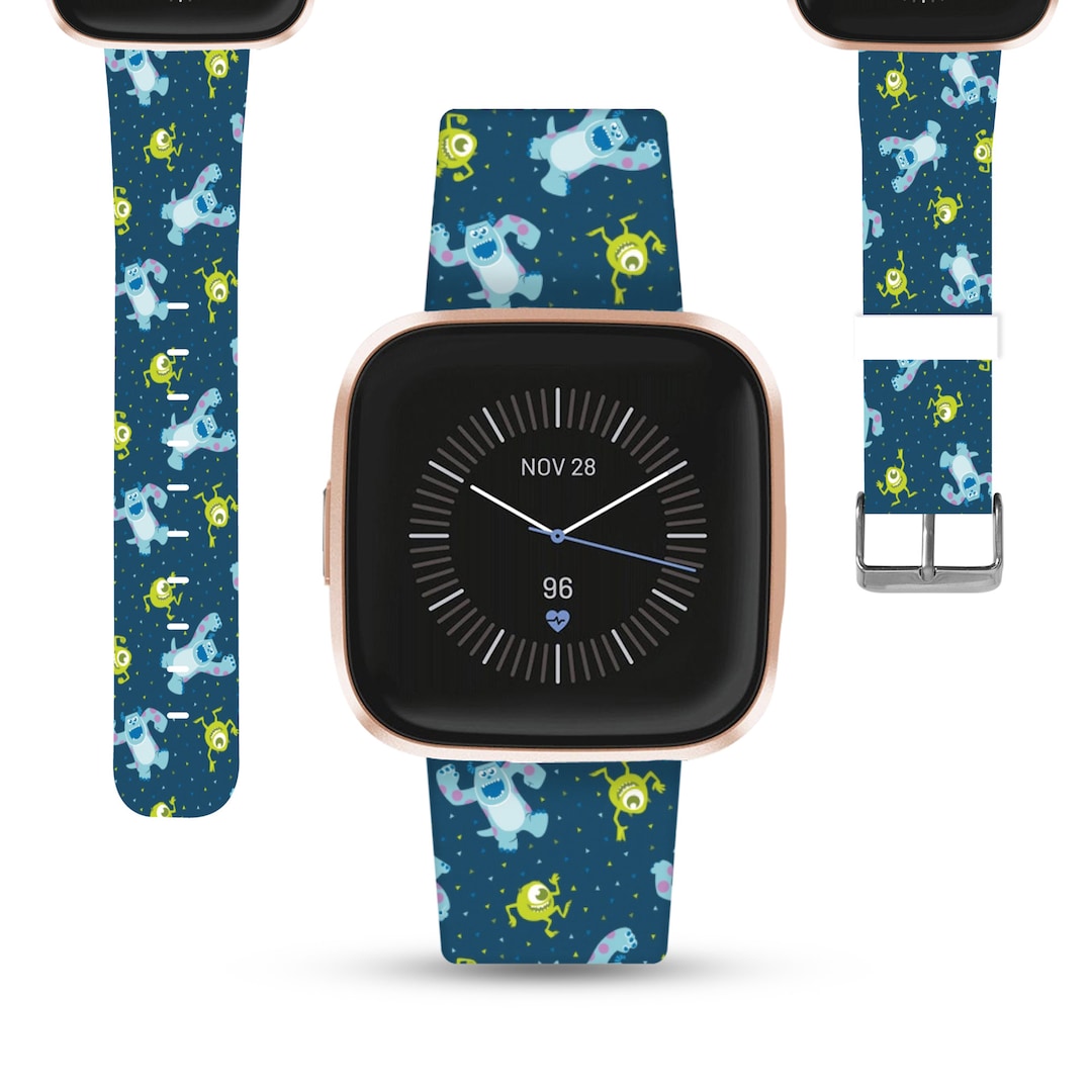 Theme Park Monster Inc Fitbit Versa 2 3 4 Lite / Sense 1 2 Band Disney ...