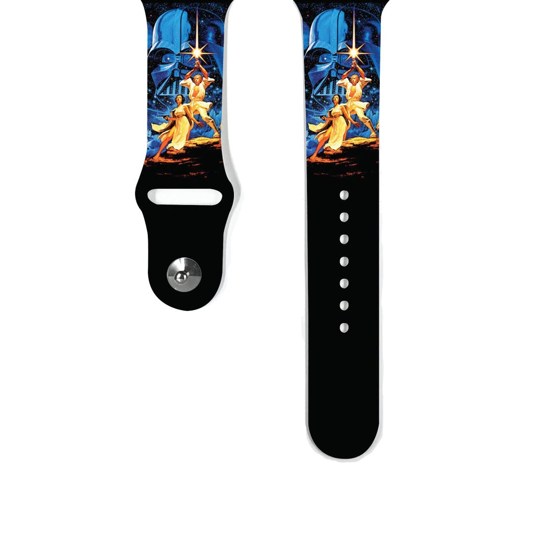 Star Wars Apple Watch Band: Silicone Iwatch Strap for All Series, K20 ...