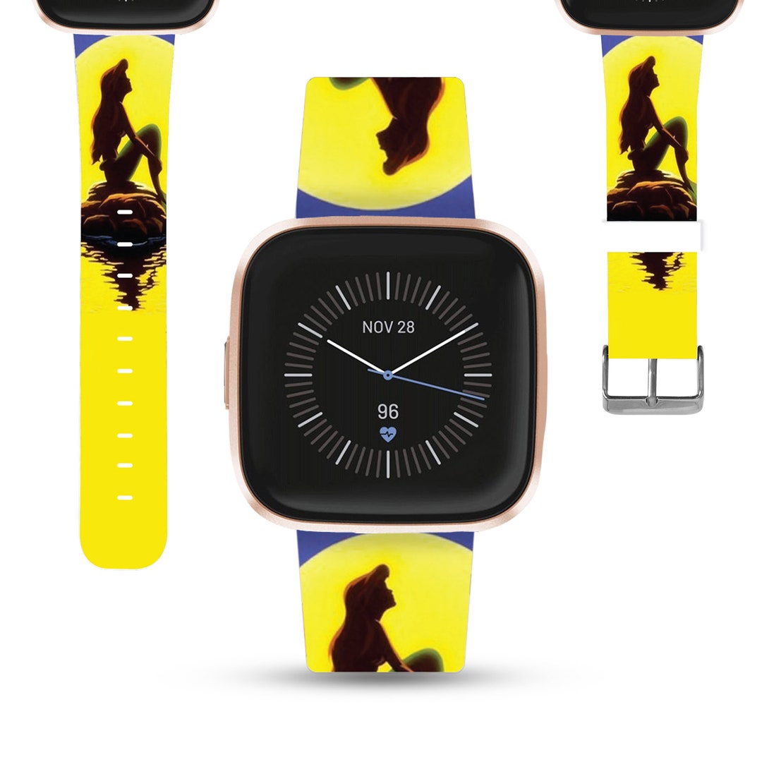 Little Mermaid Fitbit Versa 2 3 4 / Sense 1 2 Band Disney Princess ...