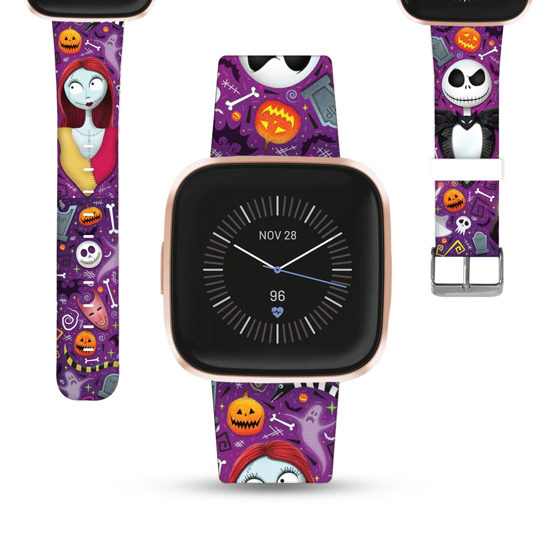 Nightmare Before Christmas Fitbit Versa 2 3 4 Band Disney Inspired ...