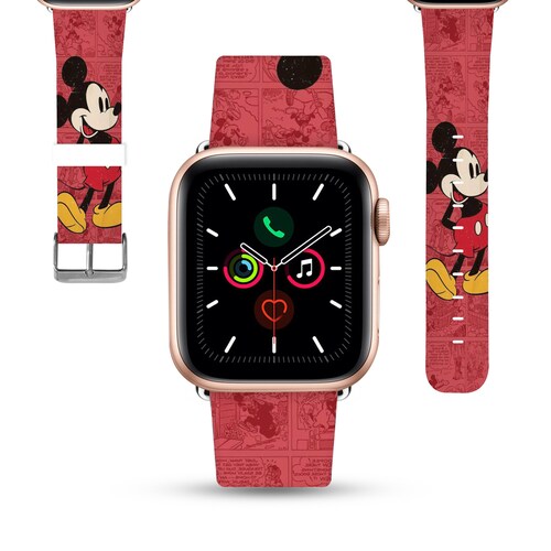 Vintage Mickey Mouse Inspired Apple Watch Band 38 40 42 44 Mm - Etsy