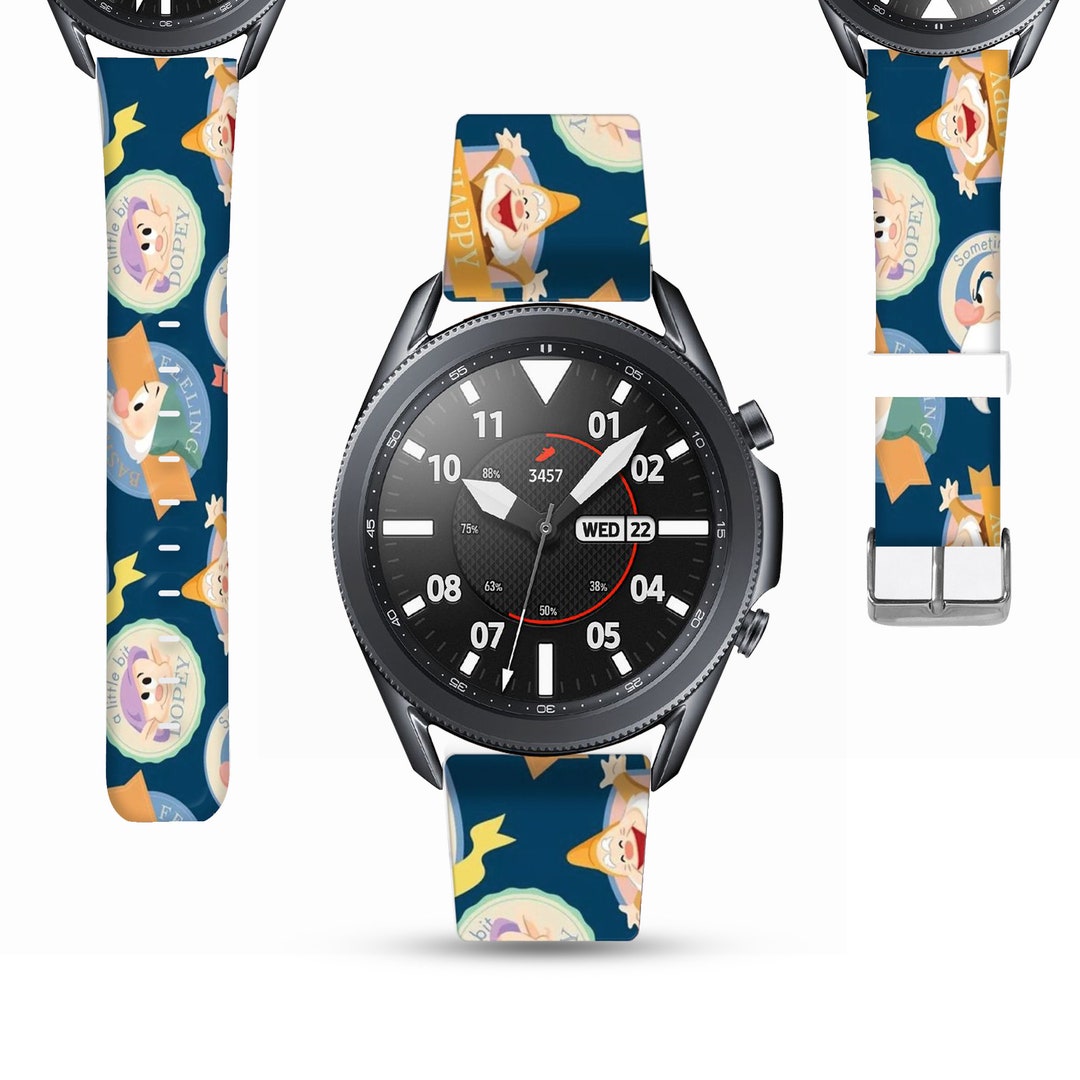Seven Dwarfs Snow White Galaxy Watch 3 4 5 6 Pro Band Active 2 42mm ...