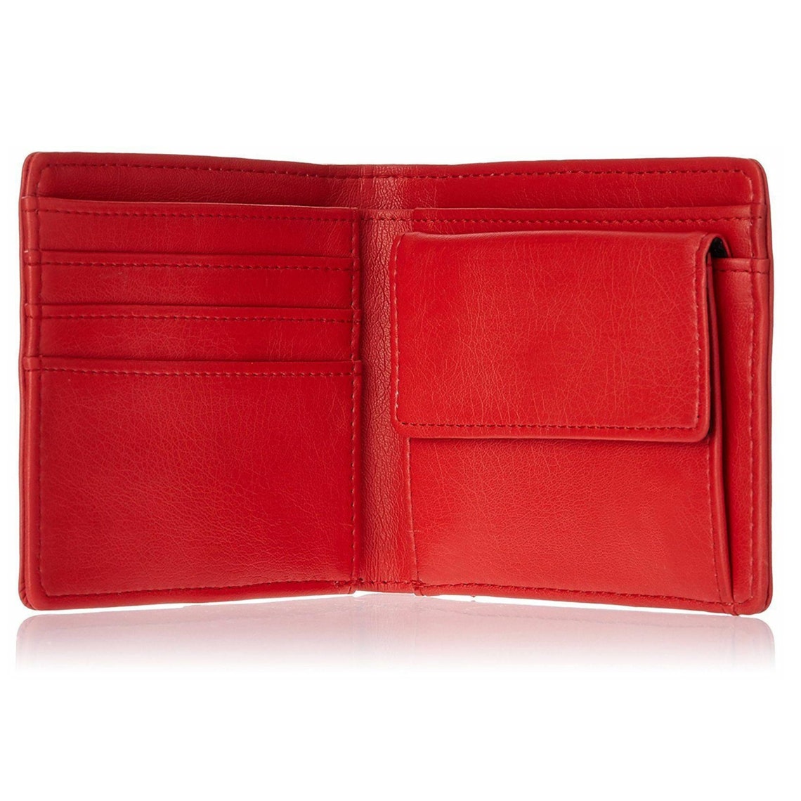 Puma Ferrari Mens Bifold Wallet, Red Genuine PU Leather, Brand New ...