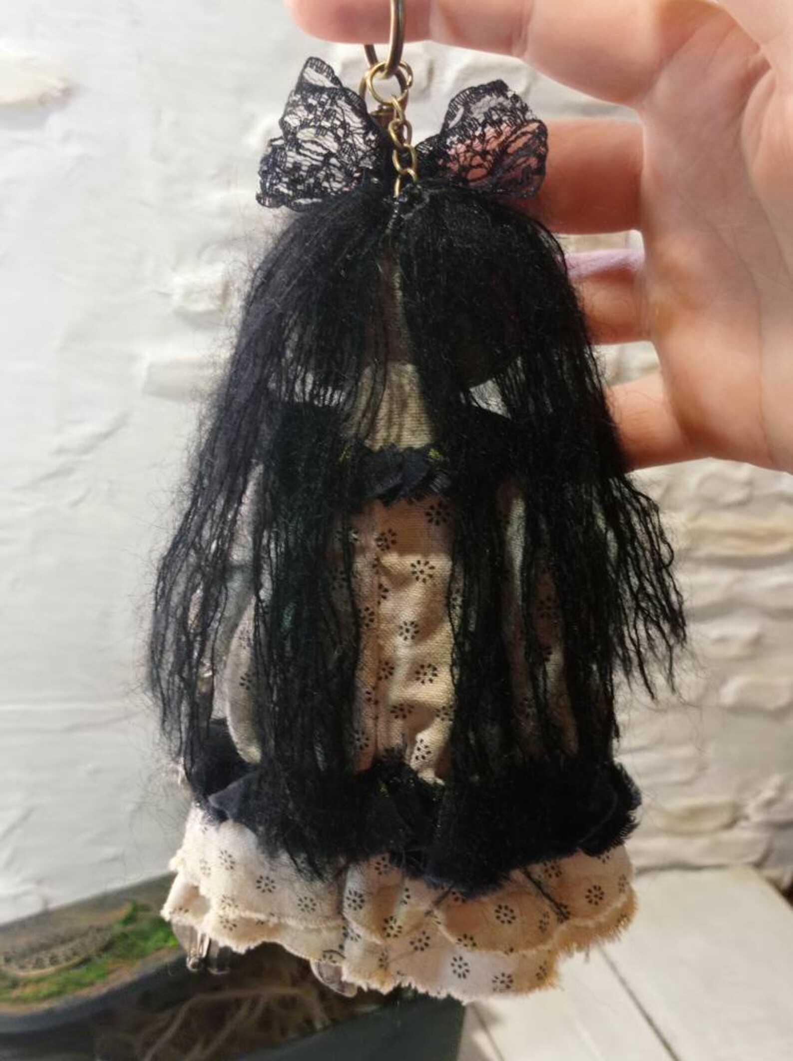 Creepy Handmade Doll Gothic Figurine Horror Primitive Etsy