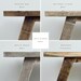 Reclaimed Rustic Side End Table Wooden Stool Custom - Etsy