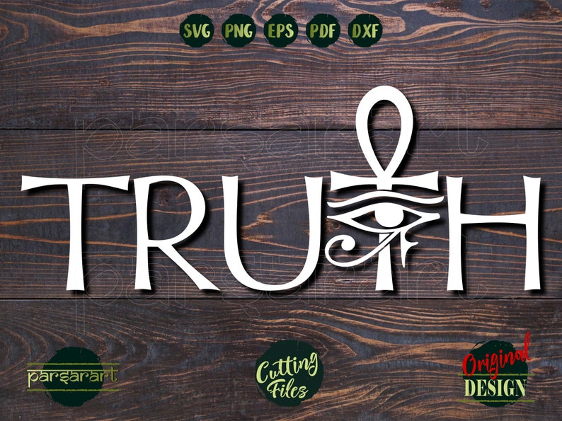 Truth SVG Eye of Horus SVG Ankh Cross Egyptian Symbol - Etsy