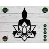 Lotus Flower SVG, Enso Circle SVG Japanese SVG Zen Buddhism Symbol ...