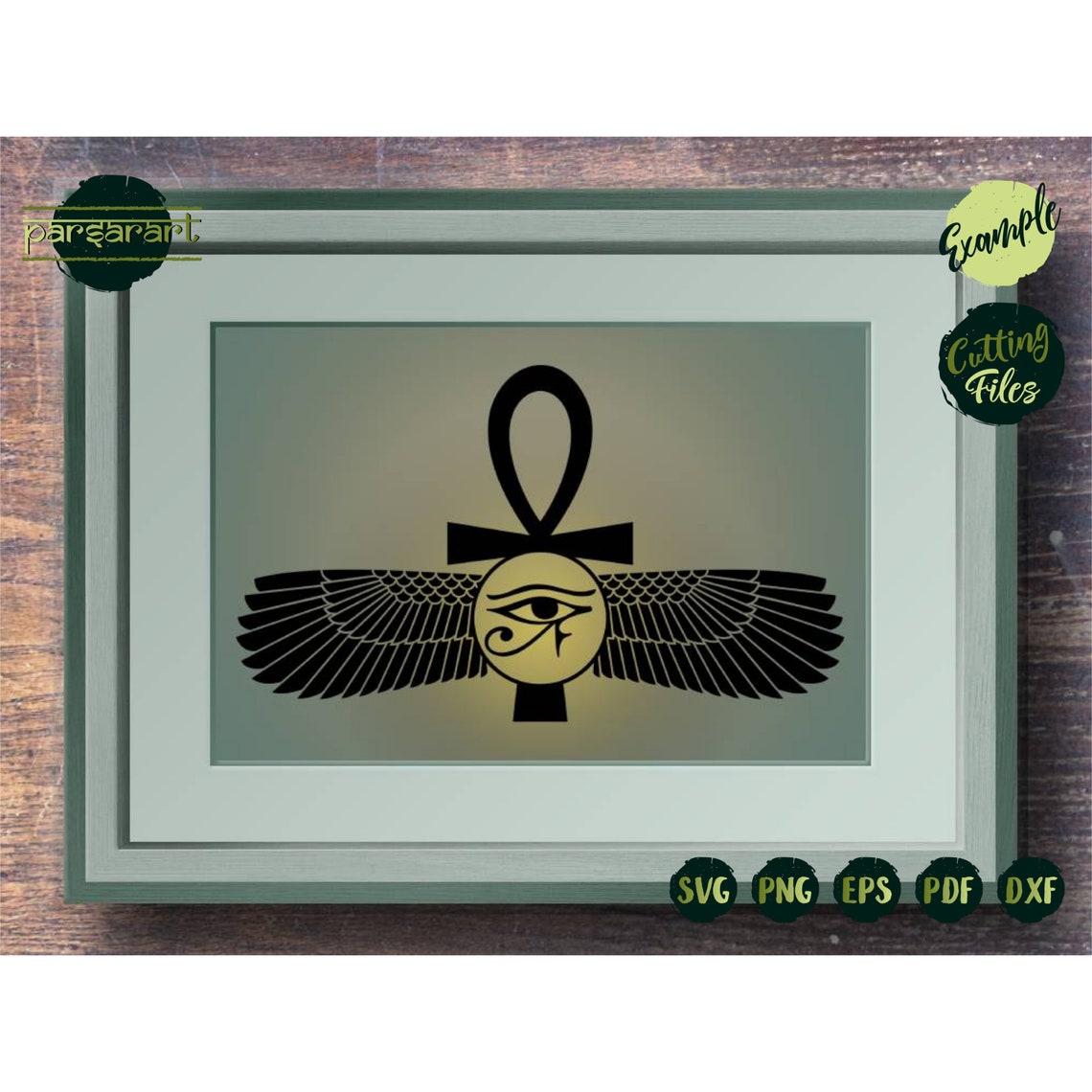 Ankh Cross SVG Pharaonic Wings SVG Egyptian Symbol SVG Eye of - Etsy