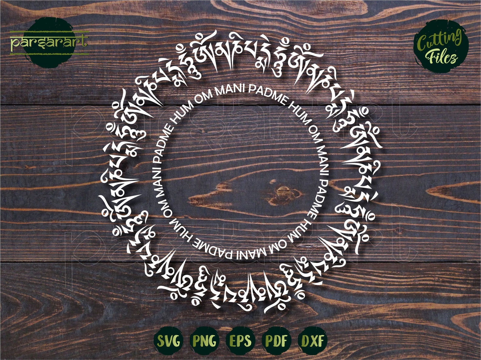 Mantra SVG, Om Mani Padme SVG, Buddhist Clipart, Yoga SVG, Mandala Svg ...