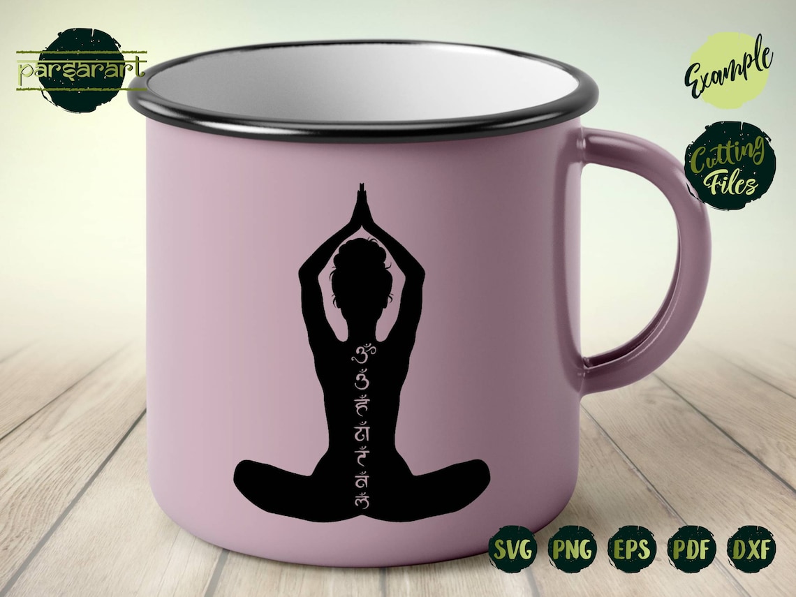 Relaxation SVG, Positive Thoughts SVG Chakra Symbols SVG Meditation ...