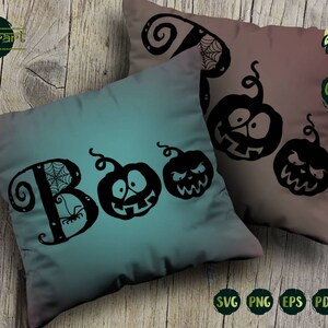 Halloween SVG BOO SVG Boo Clipart Pumpkins Svg Spider Web Template ...