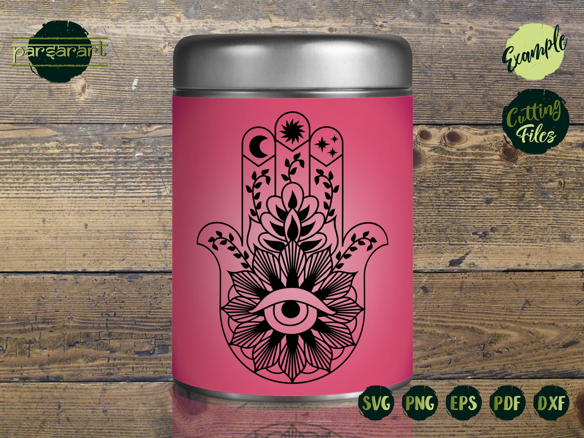 Hamsa Hand SVG Hand of Fatima SVG Mandala SVG Buddhist Symbol - Etsy