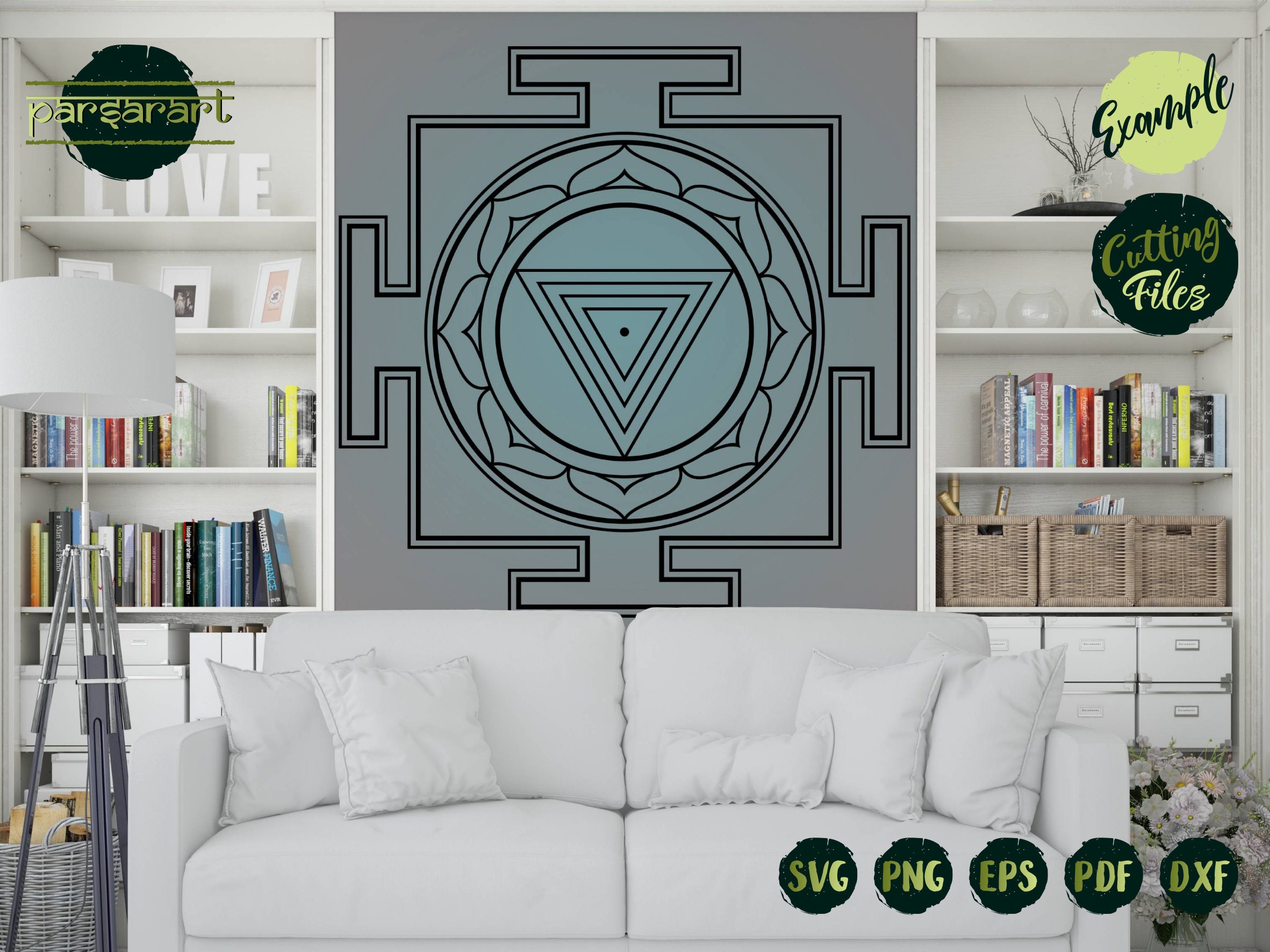 Kali Yantra SVG Sacred Geometry SVG Chakra SVG Namaste - Etsy UK