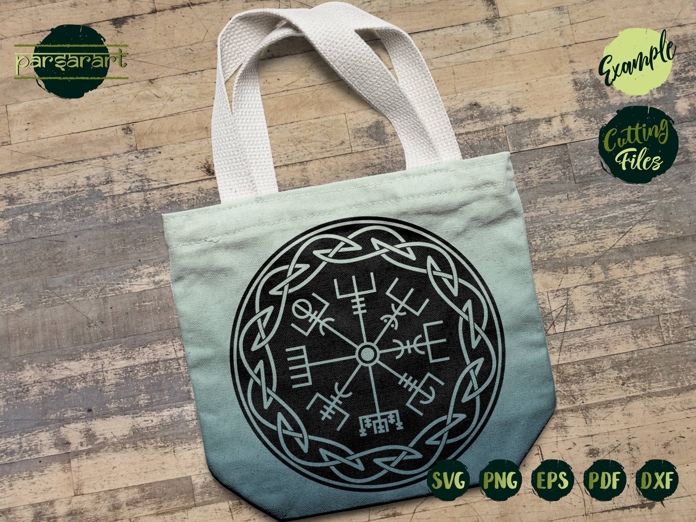 Vegvisir SVG Viking Symbol SVG Nordic Compass Clipart Pagan - Etsy