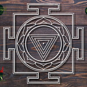 Kali Yantra SVG, Sacred Geometry SVG Chakra SVG Namaste Clipart Yoga ...