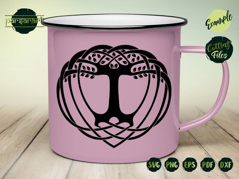 Celtic Tree of Life SVG Tree of Life Clipart Pagan Wicca - Etsy