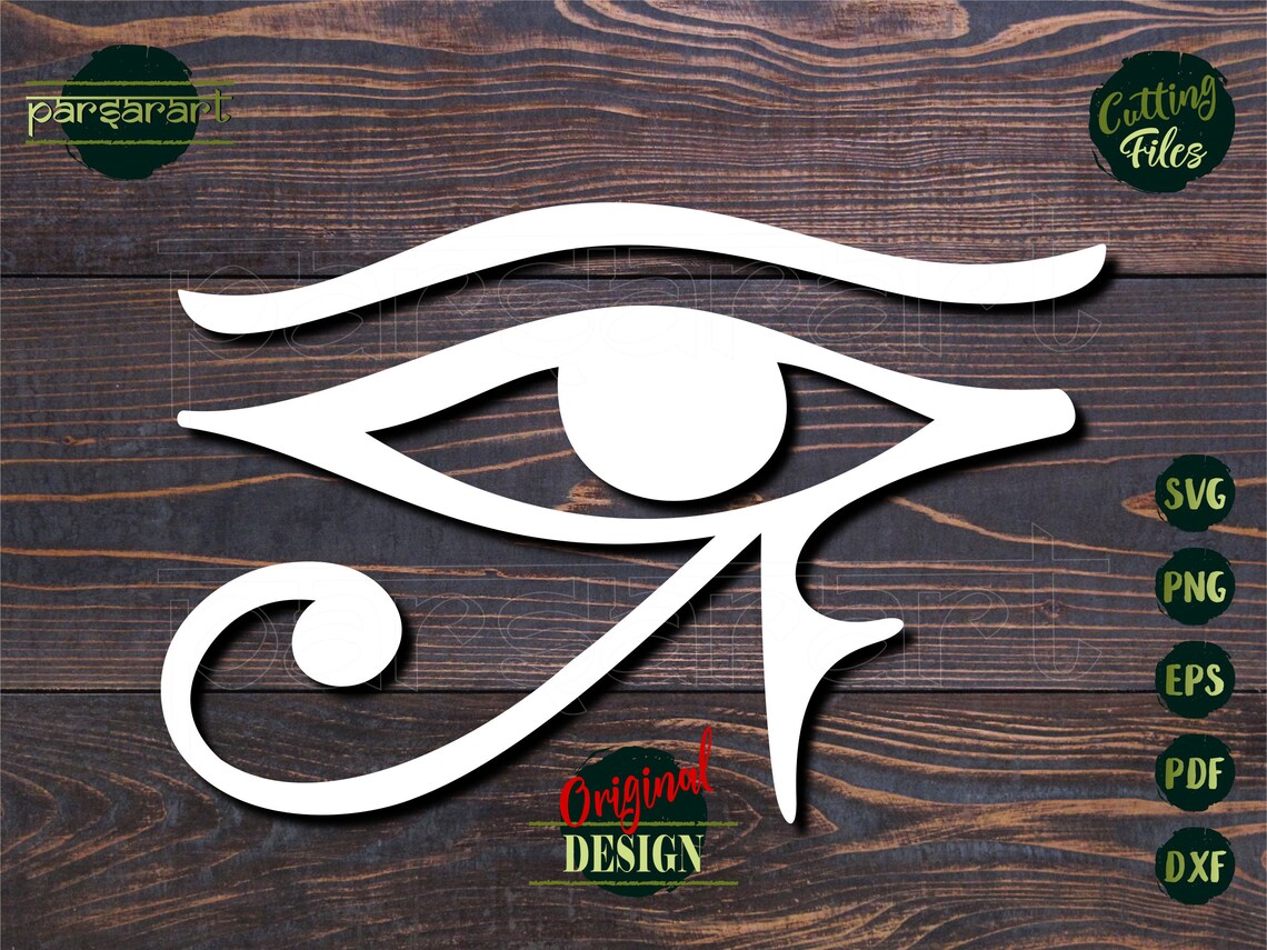 Eye of Horus SVG Egyptian Symbol SVG Hieroglyphs Vector Egypt Eye ...